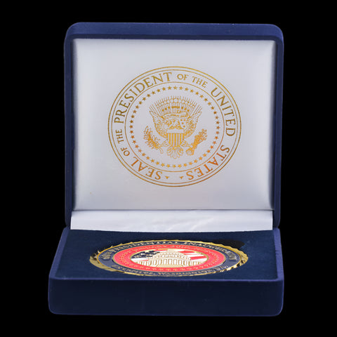 Buy Exclusive Trump Inauguration Challenge Coin 2025 Online | White ...